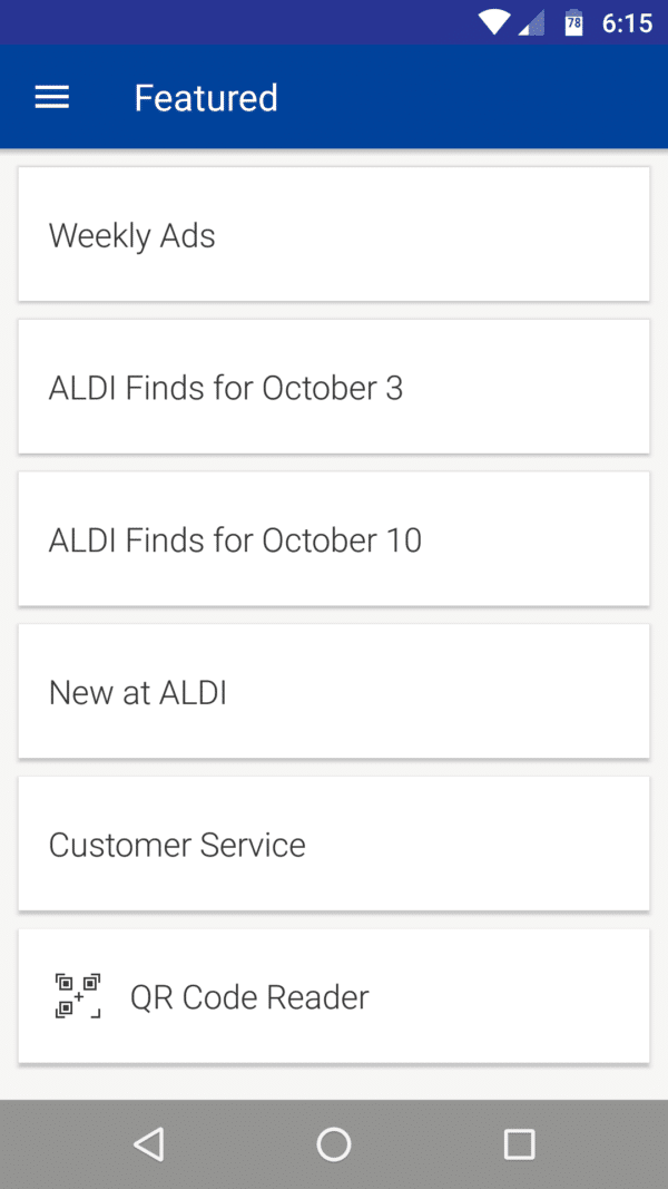 The Aldi Mobile Smartphone App | Aldi Reviewer