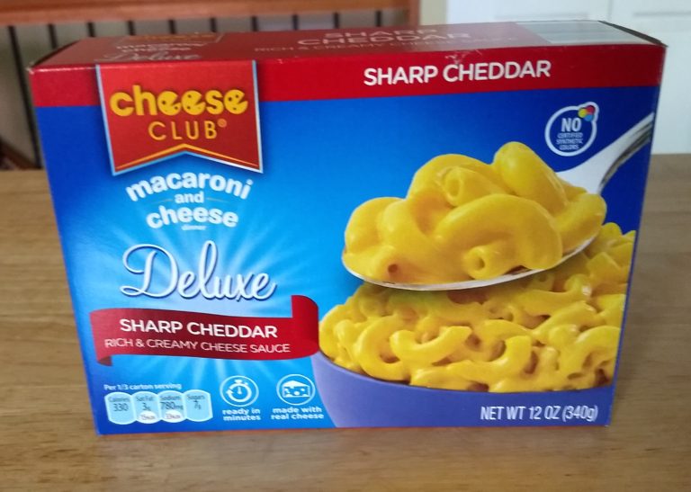 Cheese Club Deluxe Macaroni and Cheese: Original Cheddar + Sharp ...