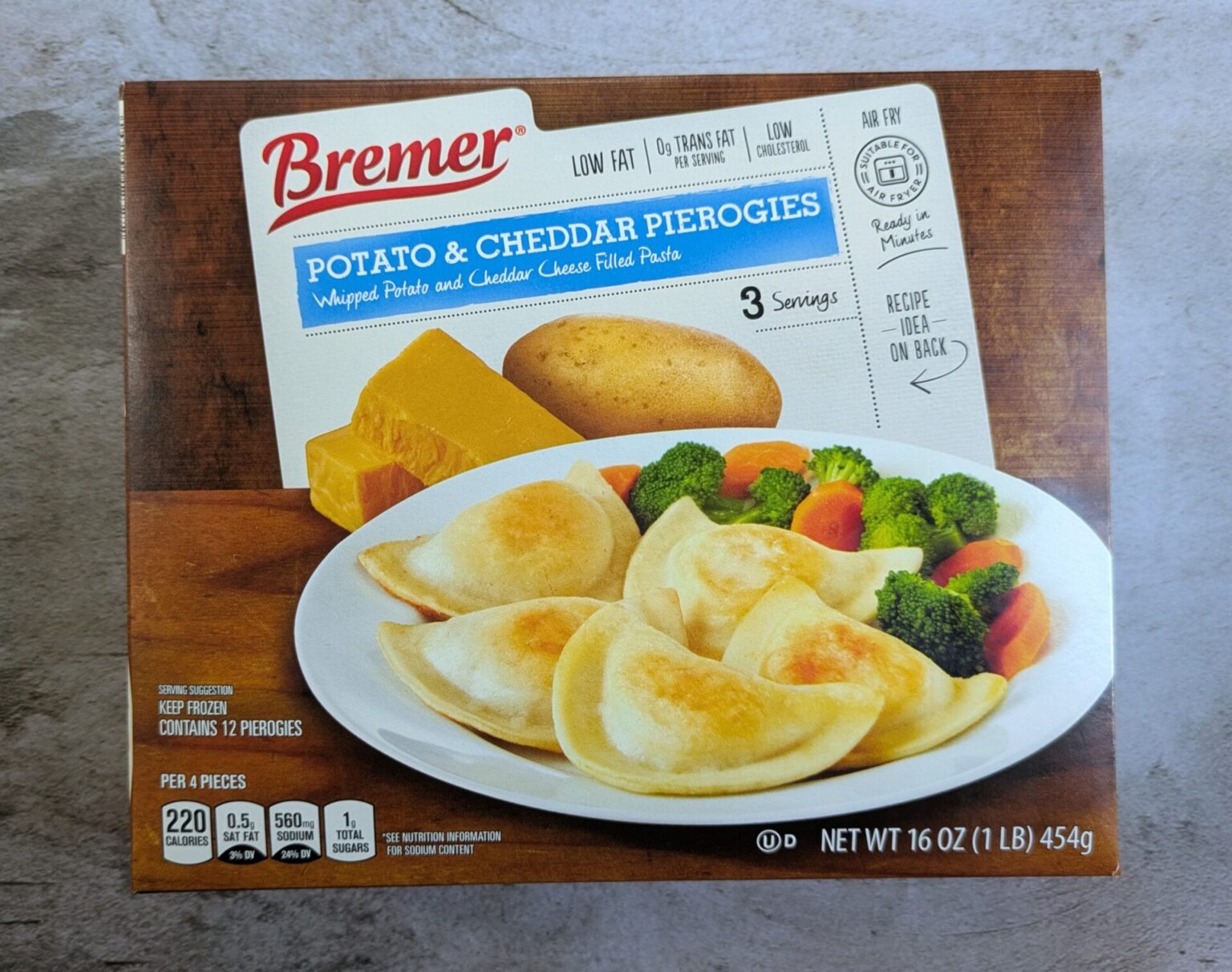 Bremer Potato & Cheddar Pierogies | Aldi Reviewer