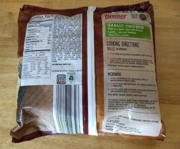 Bremer Alfredo Chicken + Bremer Garlic Chicken | Aldi Reviewer
