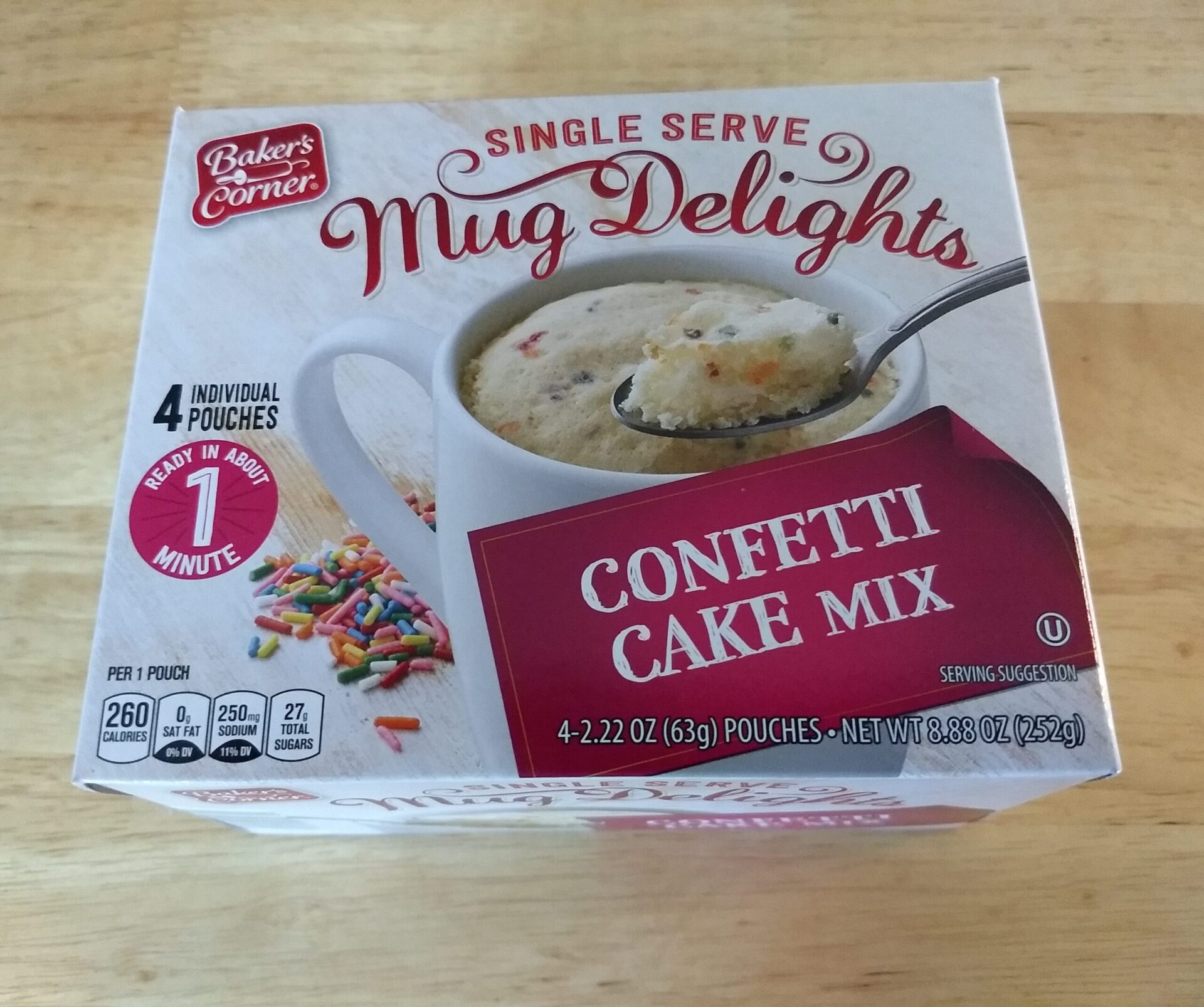 Baker's Corner Single Serve Mug Delights | Aldi Reviewer