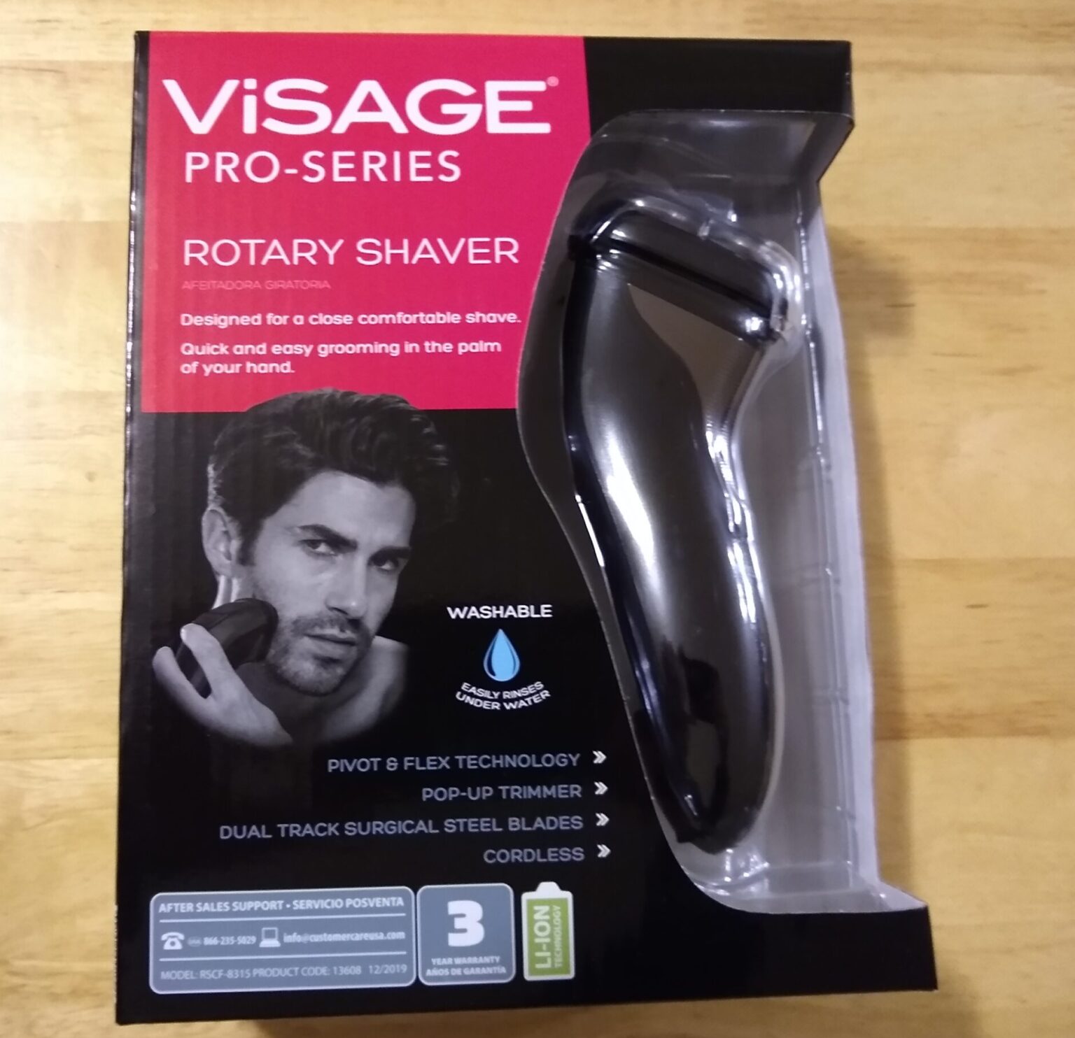 Visage Pro-Series Rotary Shaver (2019) | Aldi Reviewer