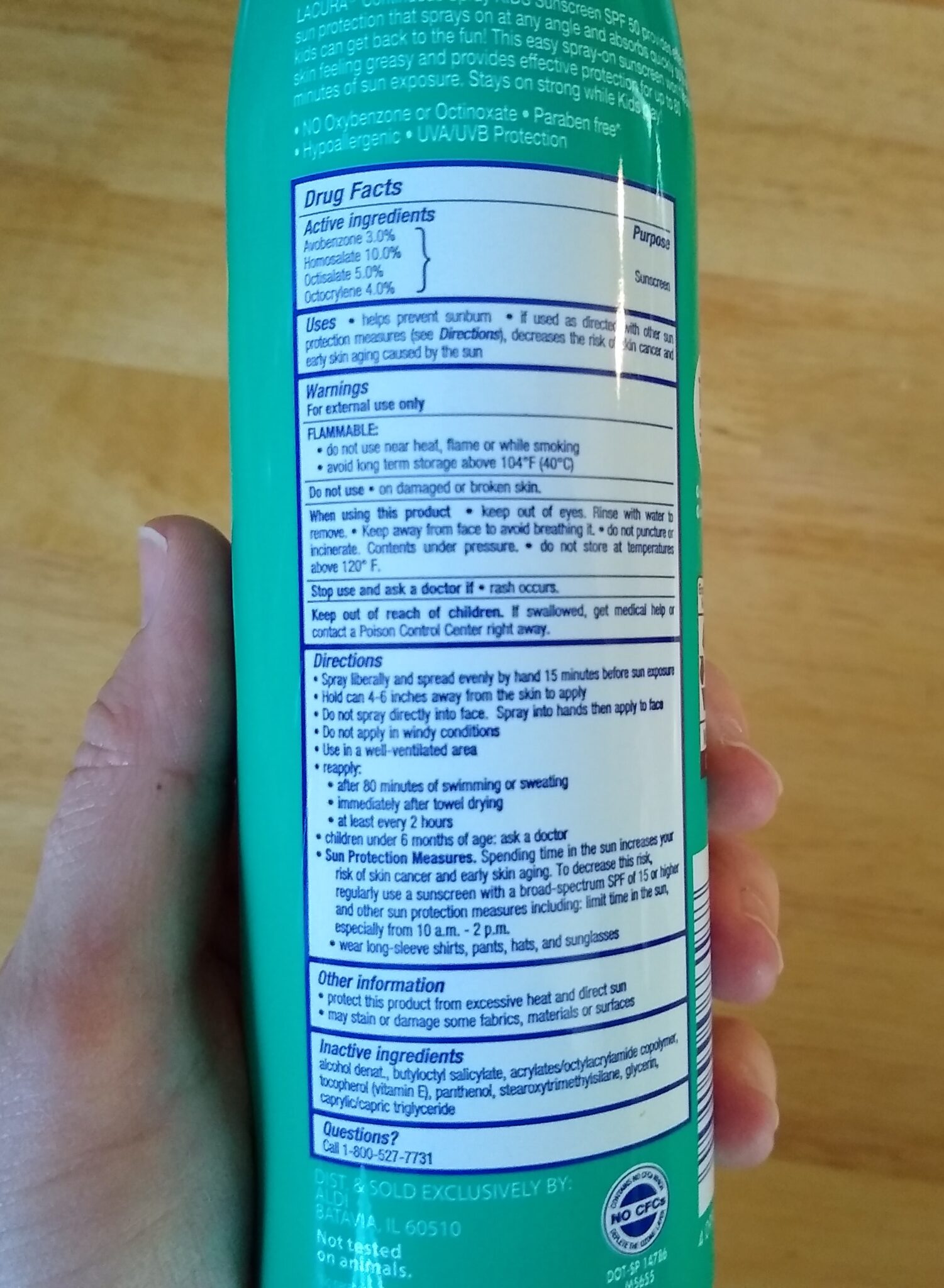 Aldi Lacura Sunscreen | Aldi Reviewer