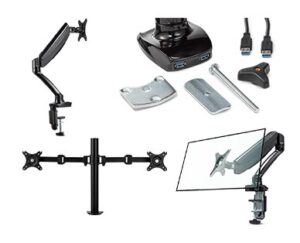 Open Thread: Medion Dual Monitor Desk Mount + Single Monitor with USB ...