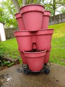 Belavi Stacking Planter (Gardenline Stacking Planter) | Aldi Reviewer