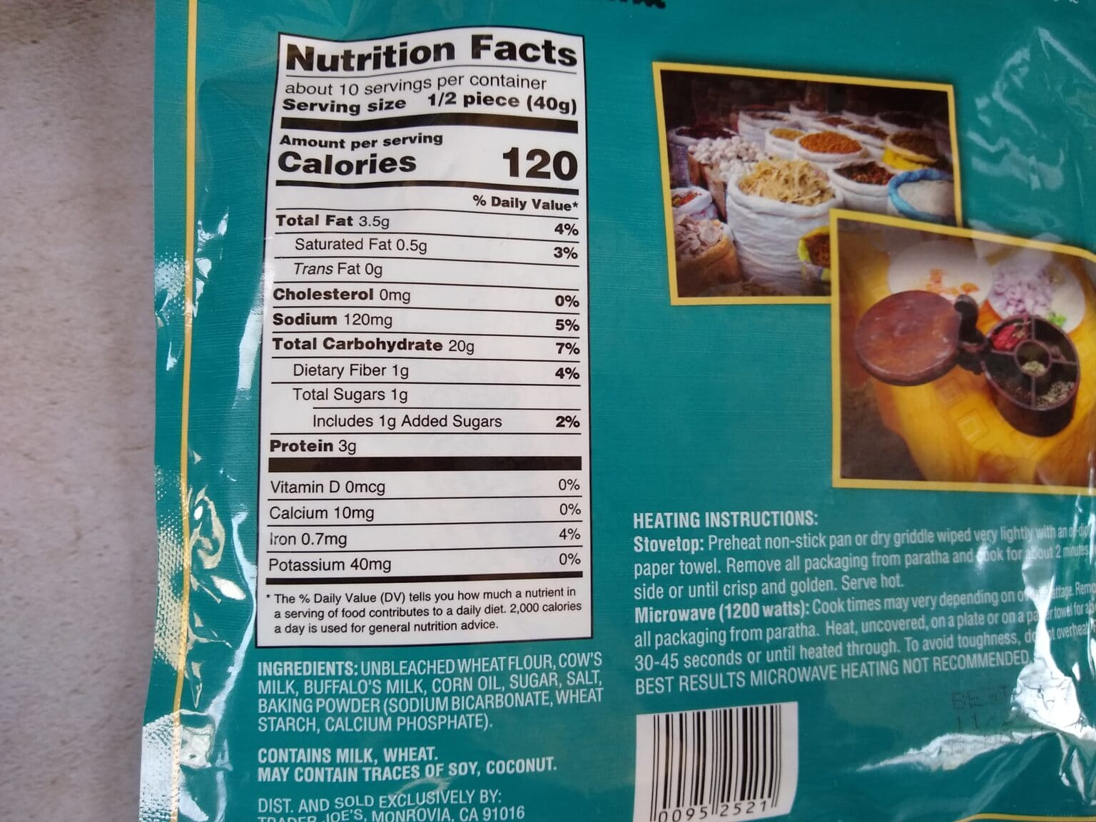 Trader Joe's Malabari Paratha | Aldi Reviewer