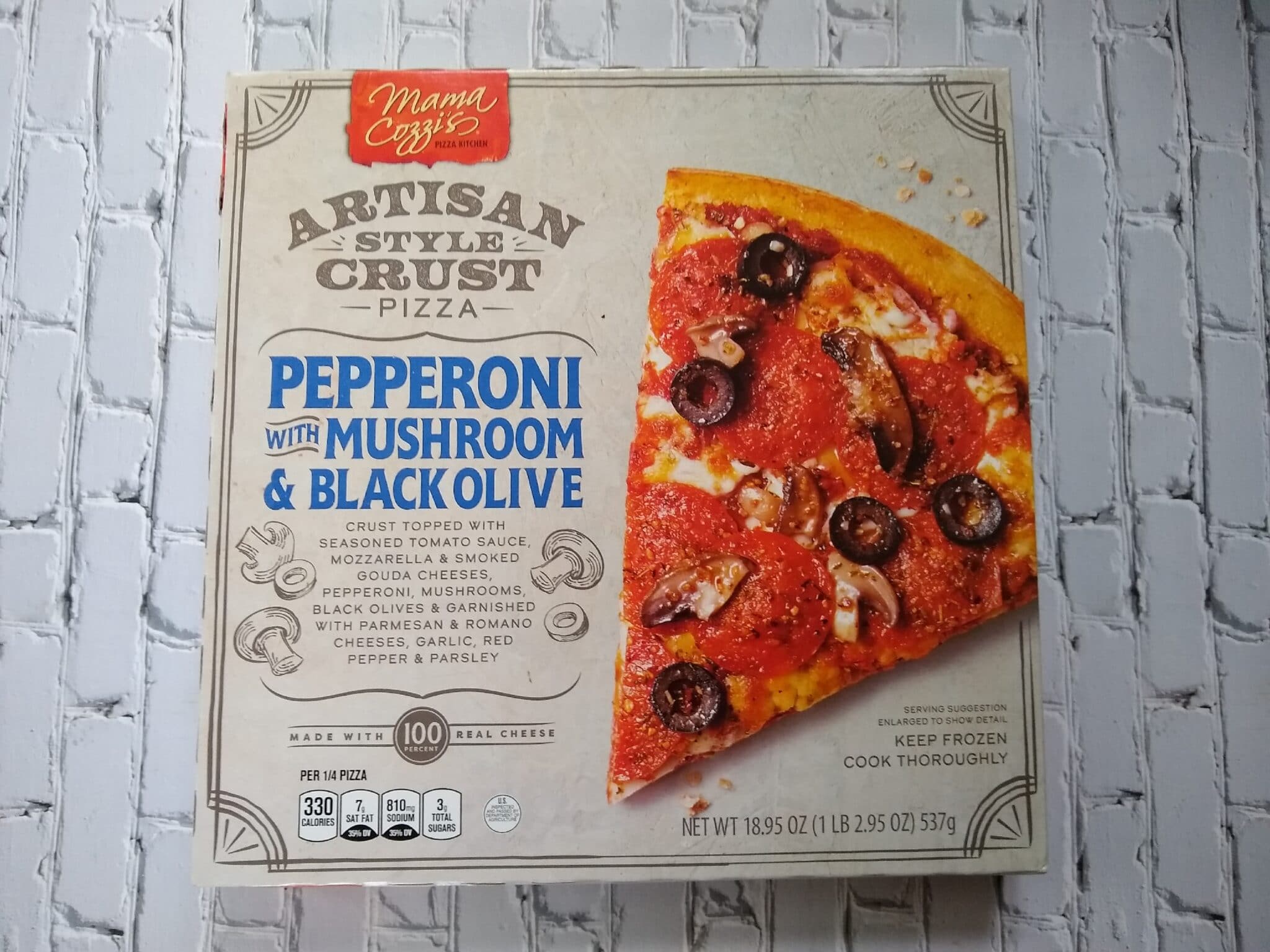 Mama Cozzi's Artisan Style Crust Pizza | Aldi Reviewer