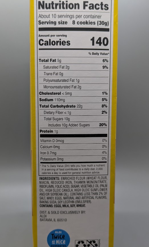 Benton's Vanilla Wafers | Aldi Reviewer