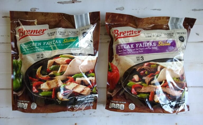 Bremer Chicken Fajitas Skillet and Steak Fajitas Skillet | Aldi Reviewer