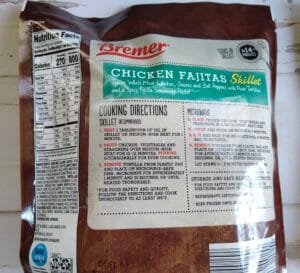 Bremer Chicken Fajitas Skillet and Steak Fajitas Skillet | Aldi Reviewer