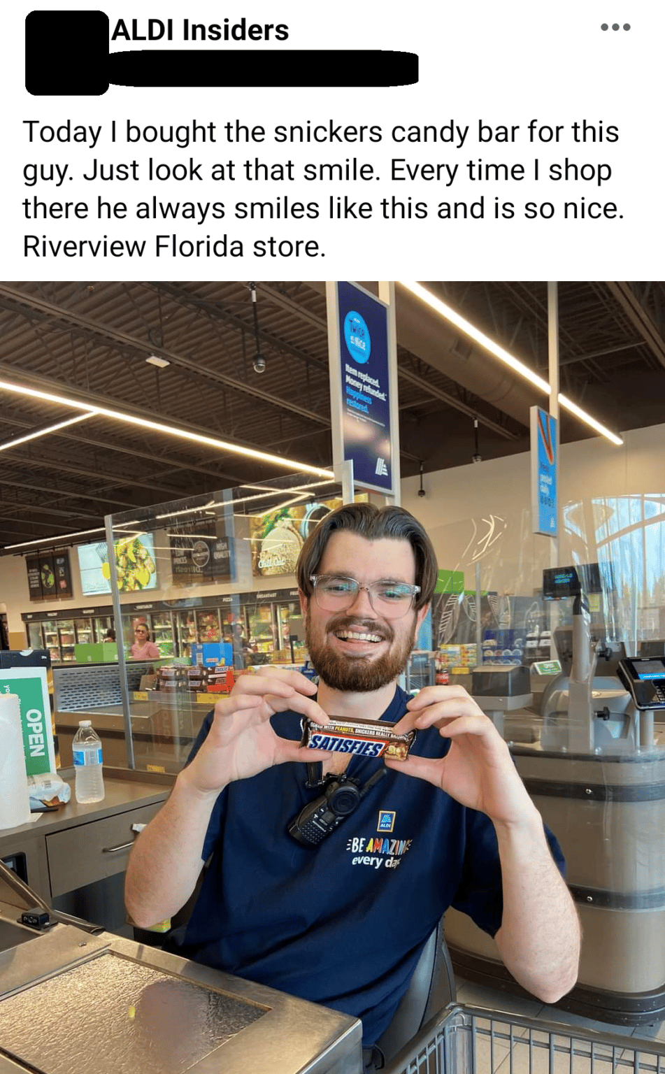 Why are Aldi Customers Buying Snickers Bars for Cashiers? | Aldi Reviewer
