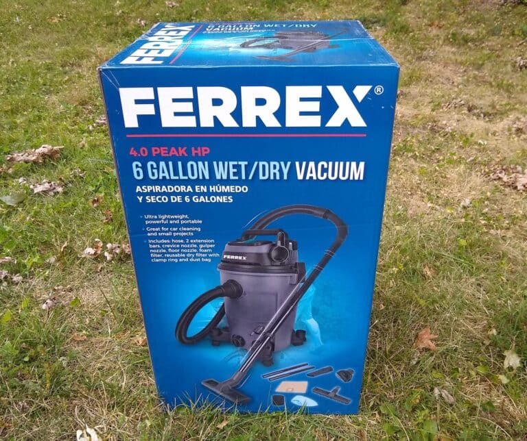 Ferrex 4.0 Peak HP 6 Gallon Wet / Dry Vacuum | Aldi Reviewer