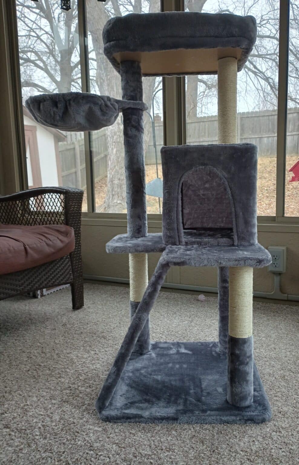 Heart to Tail 44" Cat Activity Tower | Aldi Reviewer