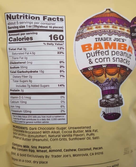 Trader Joe's Bamba Puffed Peanut and Corn Snacks | Aldi Reviewer