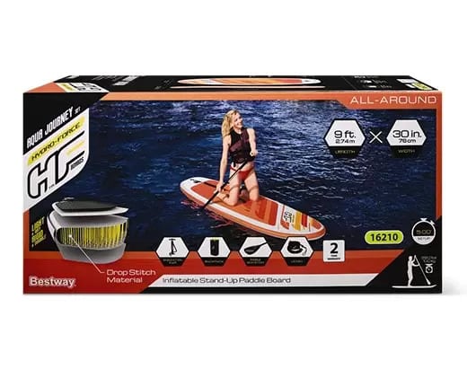 Bestway Inflatable Stand-Up Paddle Board Sailing into Aldi | Aldi Reviewer