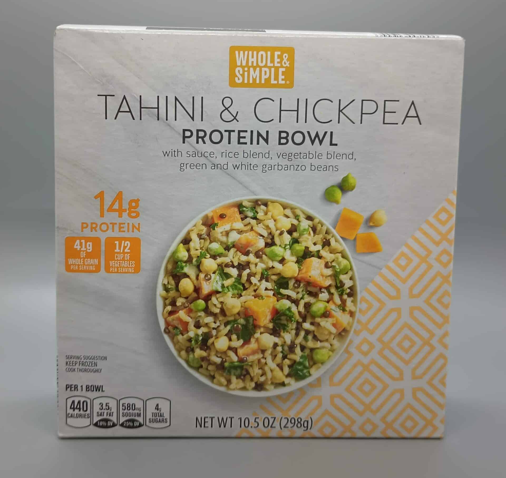 Whole & Simple Tahini & Chickpea Protein Bowl | Aldi Reviewer