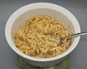 Deutsche Küche Cheese Spaetzle and Garlic Sage Spaetzle | Aldi Reviewer