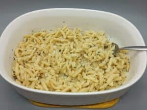 Deutsche Küche Cheese Spaetzle and Garlic Sage Spaetzle | Aldi Reviewer