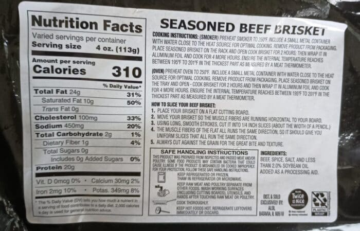 Aldi Beef Brisket | Aldi Reviewer