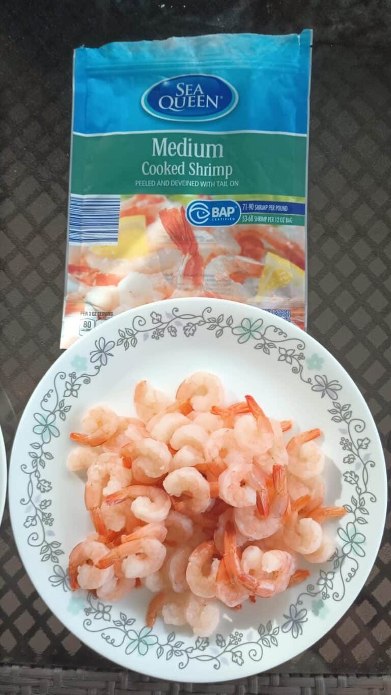 Fremont Fish Market and Sea Queen Medium Shrimp | Aldi Reviewer
