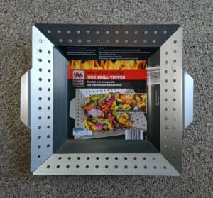 Range Master Non-Stick Coated Wok Grill Topper + Flat Grill Topper ...