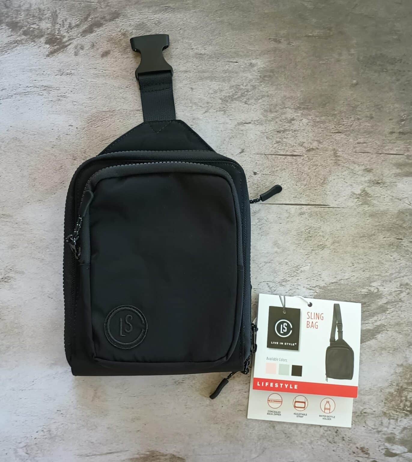 LIVE IN STYLE Sling Bag | Aldi Reviewer