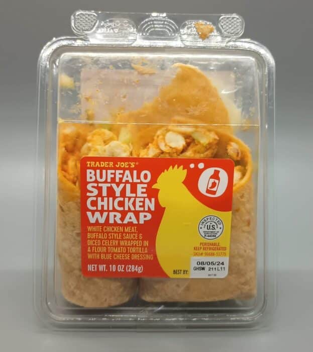 Trader Joe's Buffalo Style Chicken Wrap | Aldi Reviewer