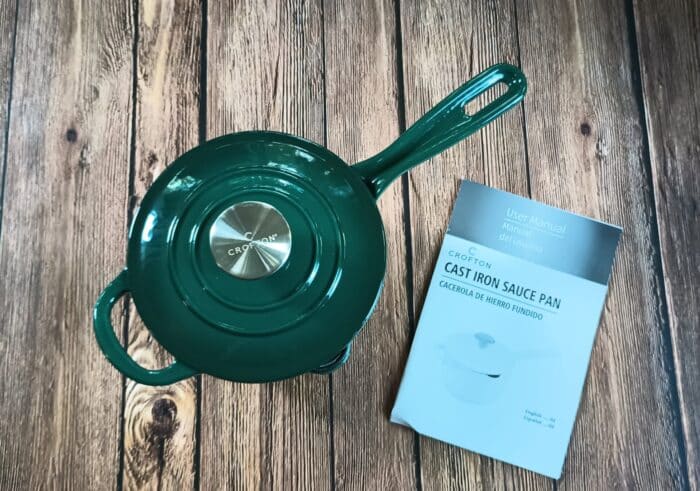 Crofton Cast Iron Sauce Pan | Aldi Reviewer
