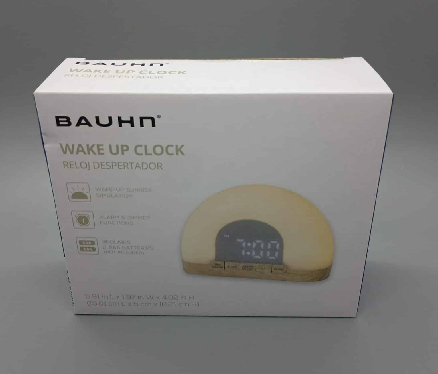 Bauhn Wake Up Clock | Aldi Reviewer