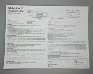Bauhn Wake Up Clock | Aldi Reviewer