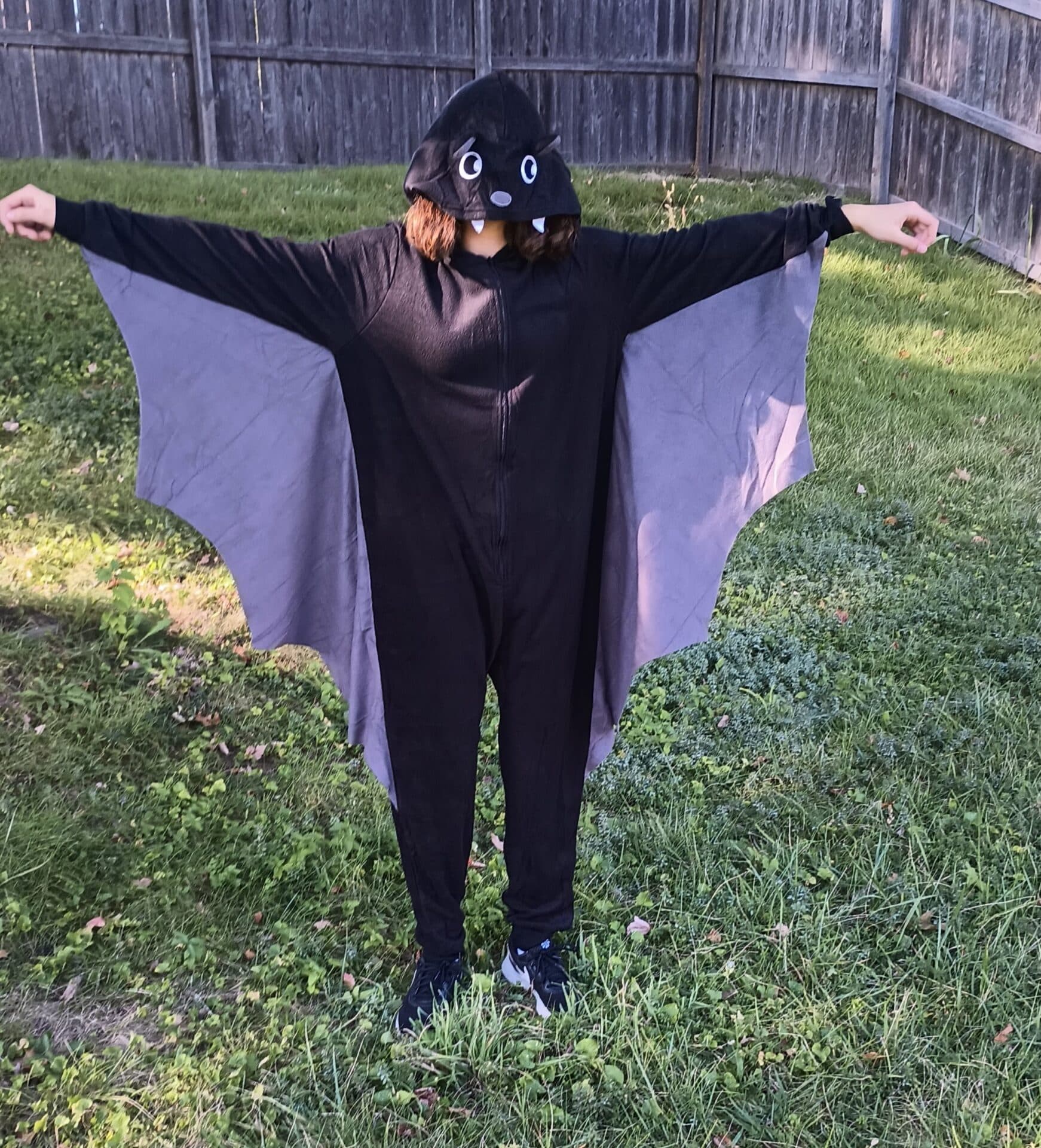 Aldi Ladies' / Men's Bat Halloween Onesie | Aldi Reviewer