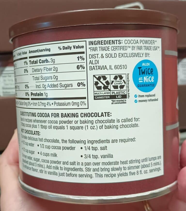 Baker's Corner Unsweetened Baking Cocoa | Aldi Reviewer