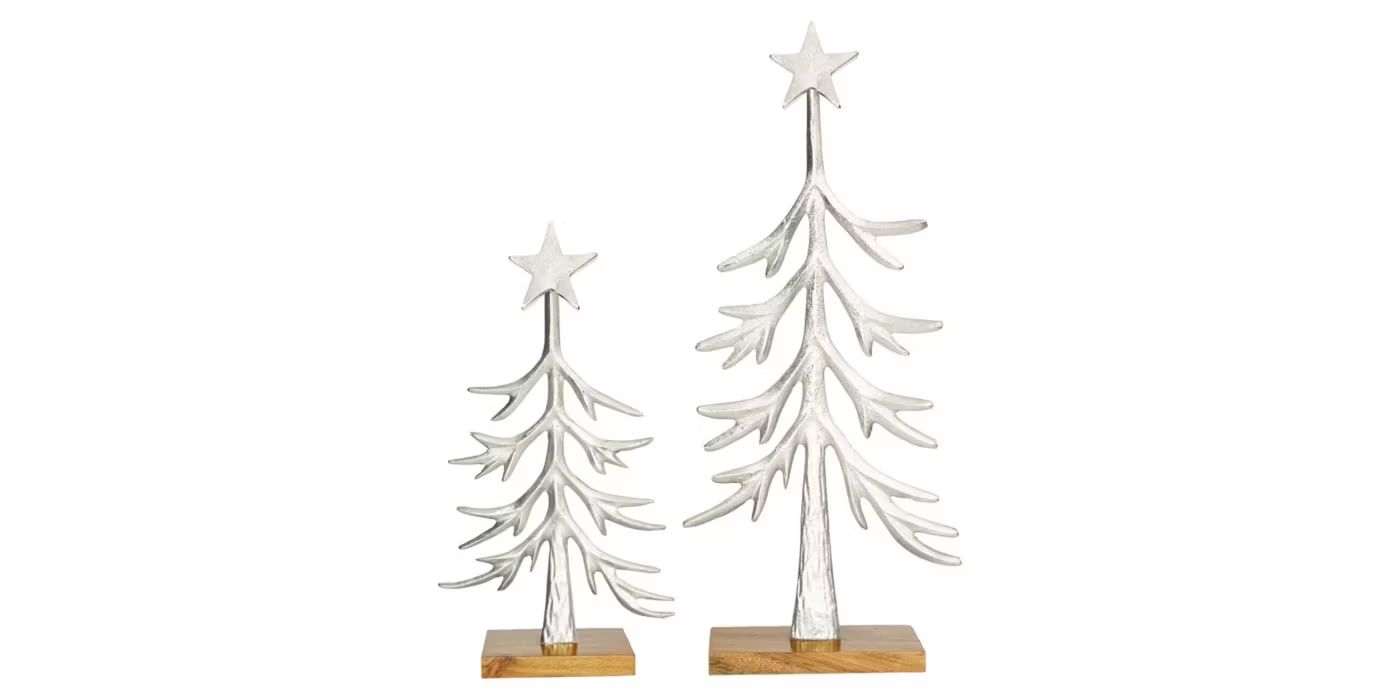 Aldi Merry Moments Sculpted Trees Match Popular Sculpted Reindeer ...