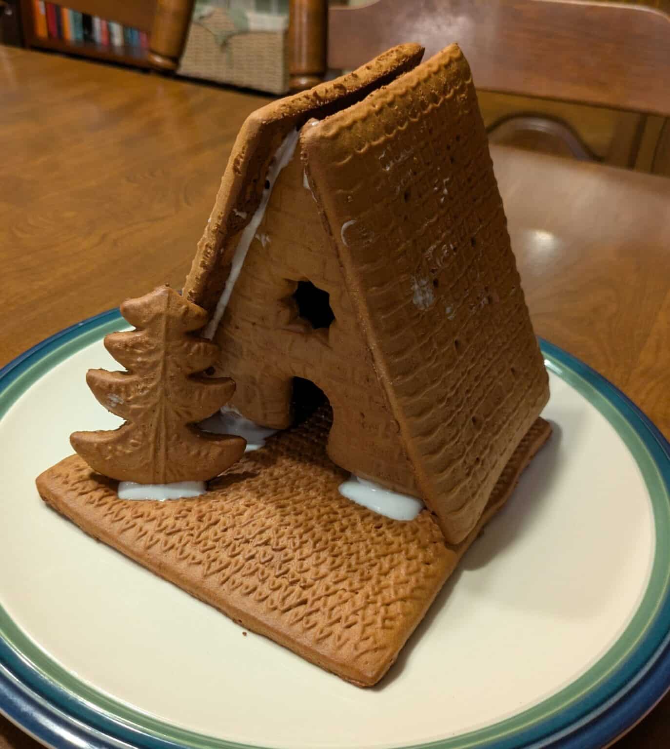 Trader Joe's Gingerbread House Kit | Aldi Reviewer