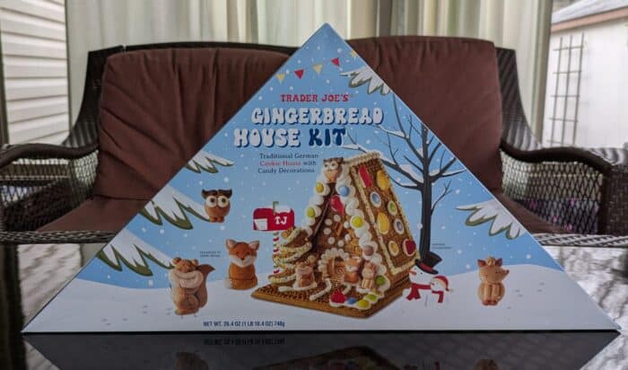 Trader Joe's Gingerbread House Kit | Aldi Reviewer