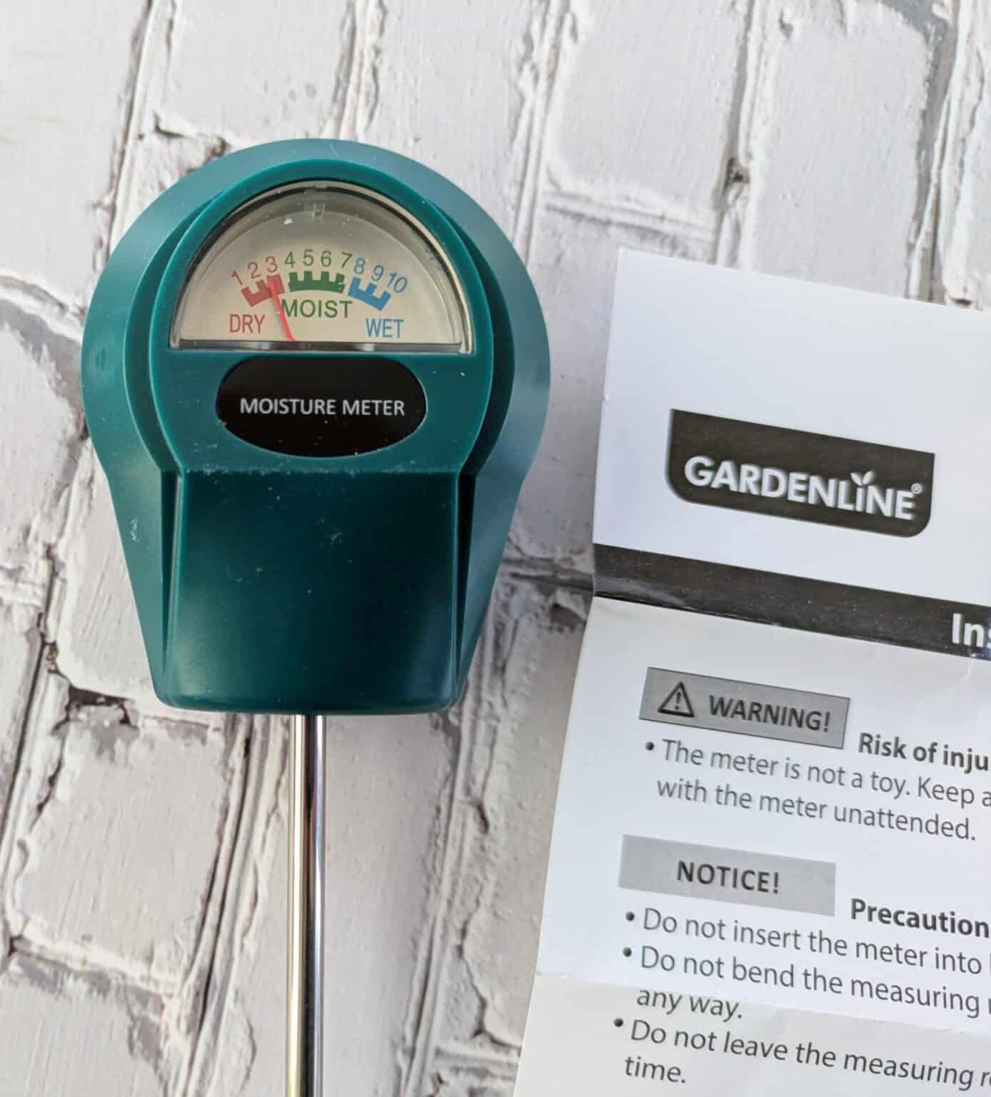 Gardenline Moisture Meter + Gardenline pH Meter | Aldi Reviewer