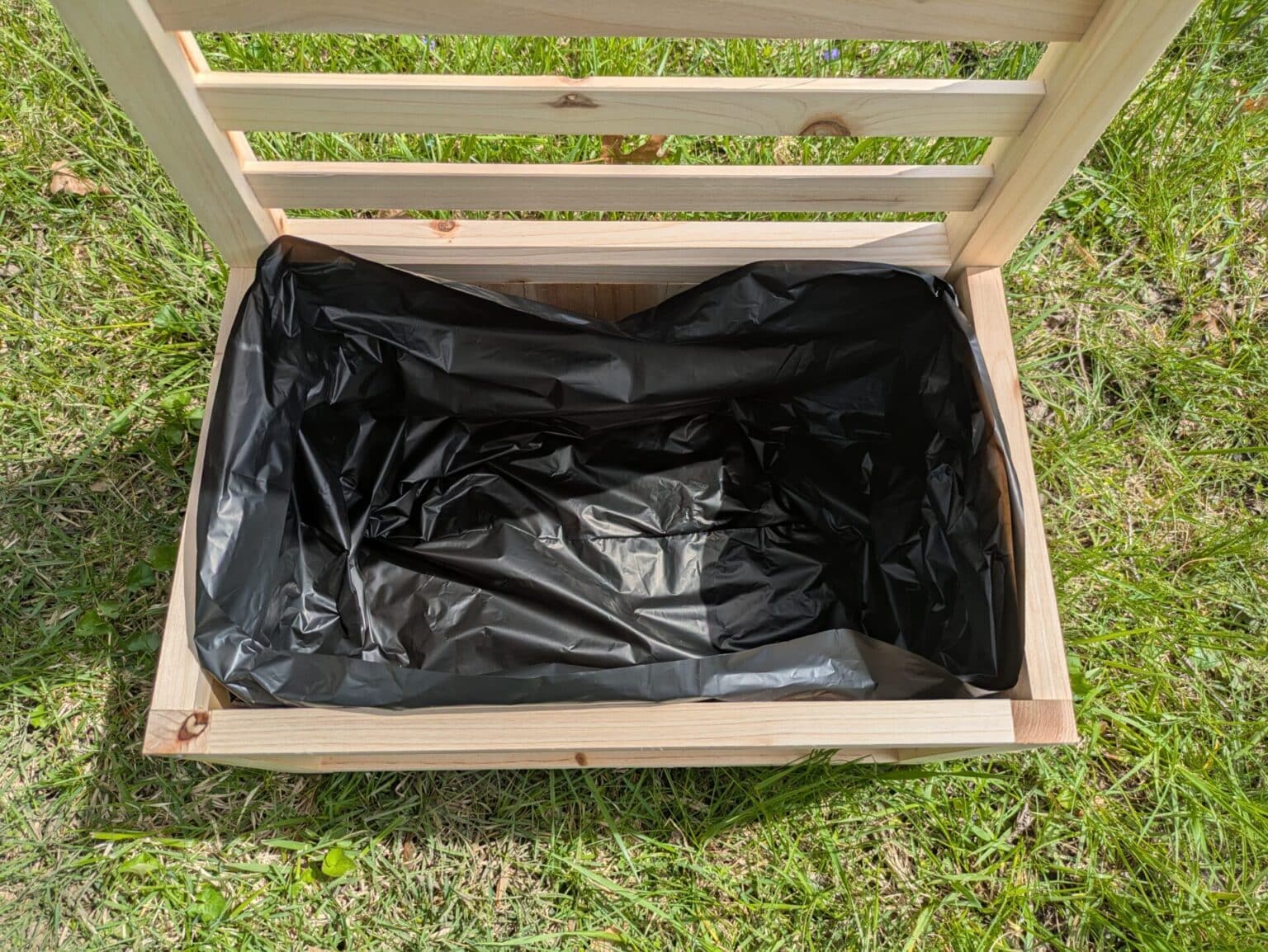 Belavi Wooden Planter with Trellis | Aldi Reviewer