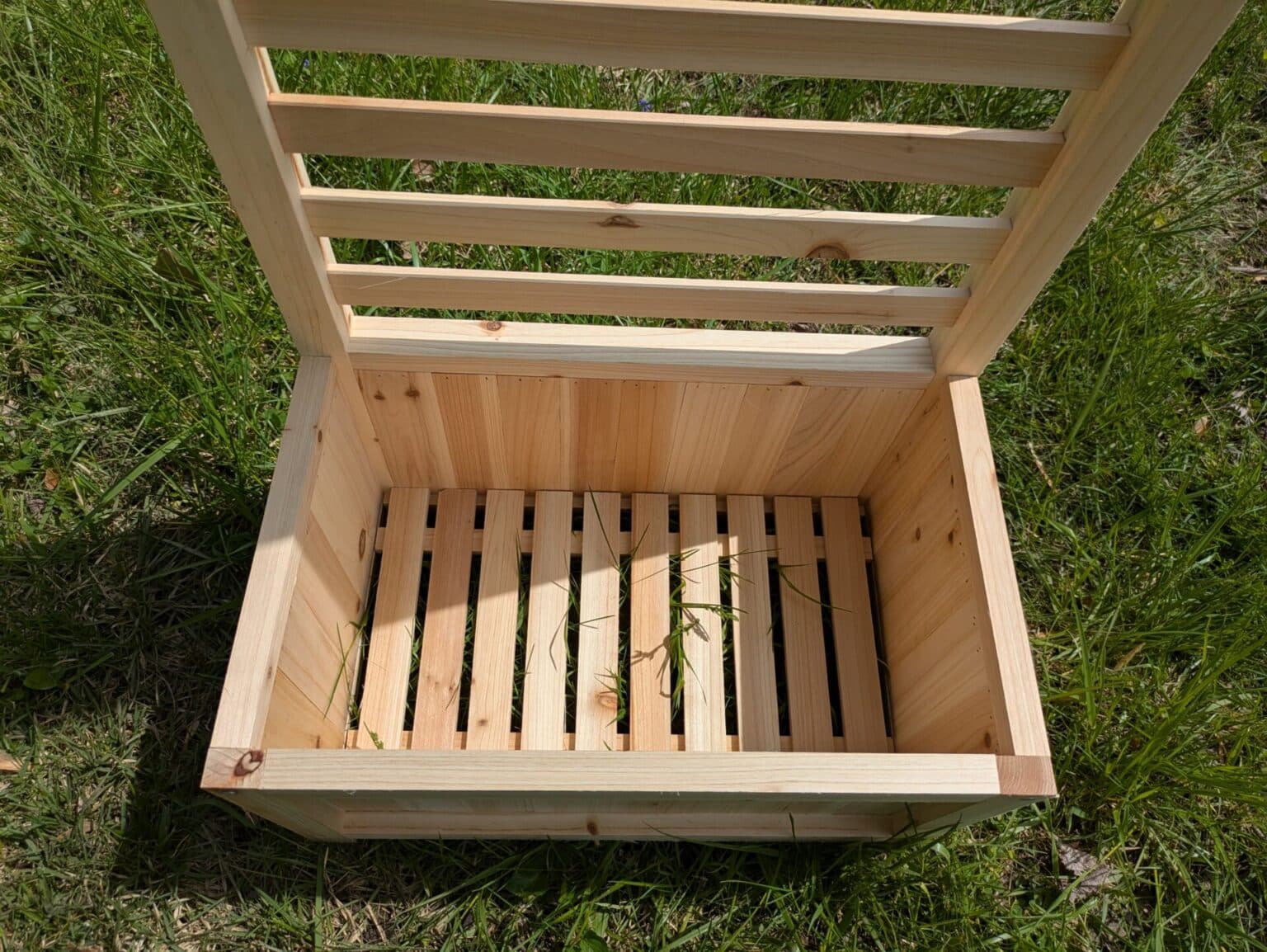 Belavi Wooden Planter with Trellis | Aldi Reviewer