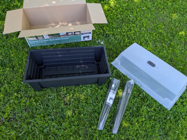 Belavi Raised Garden Bed with Cover | Aldi Reviewer