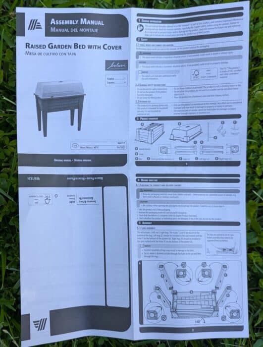Belavi Raised Garden Bed with Cover | Aldi Reviewer