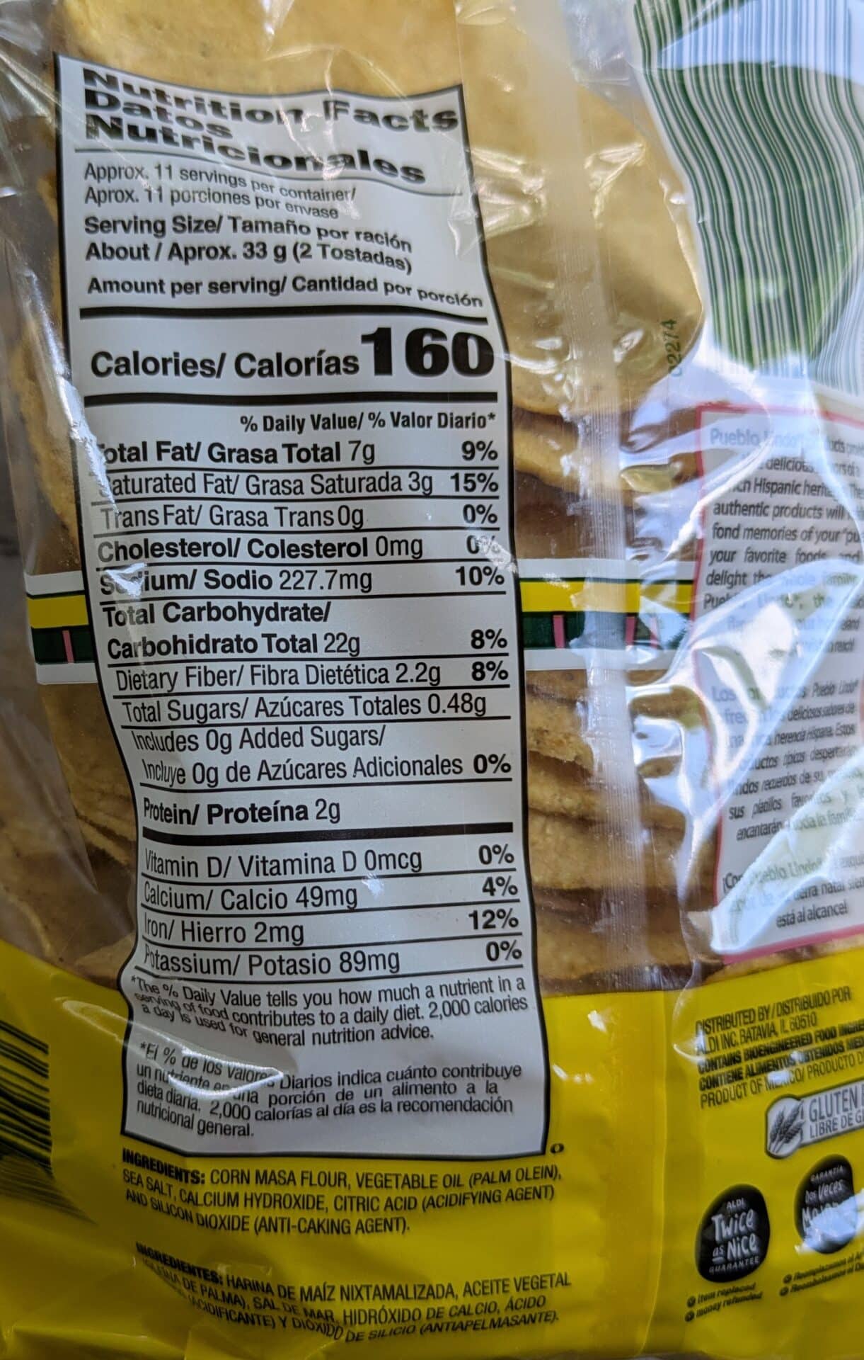 Pueblo Lindo Tostadas | Aldi Reviewer