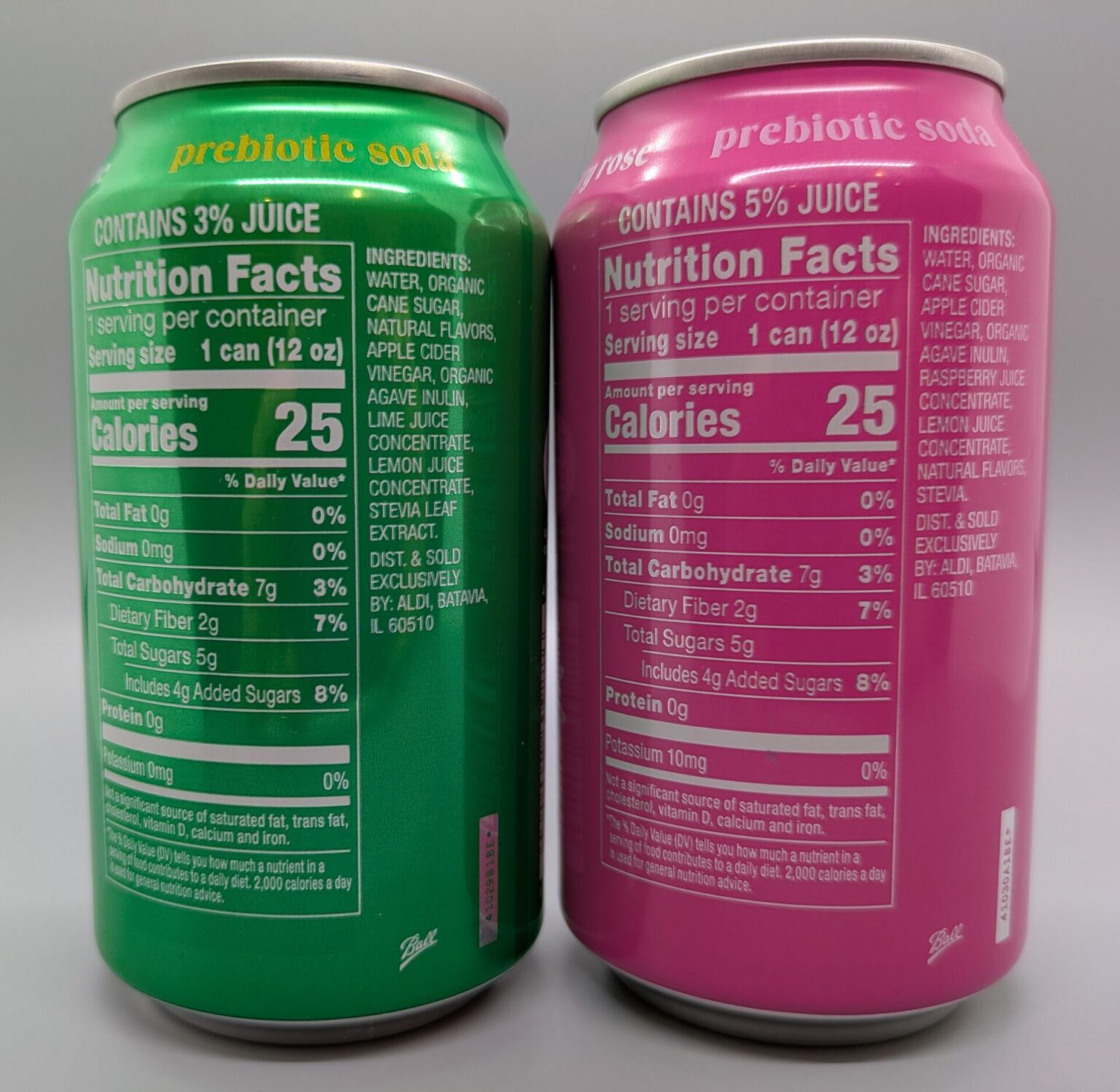 Summit Popz Prebiotic Soda | Aldi Reviewer