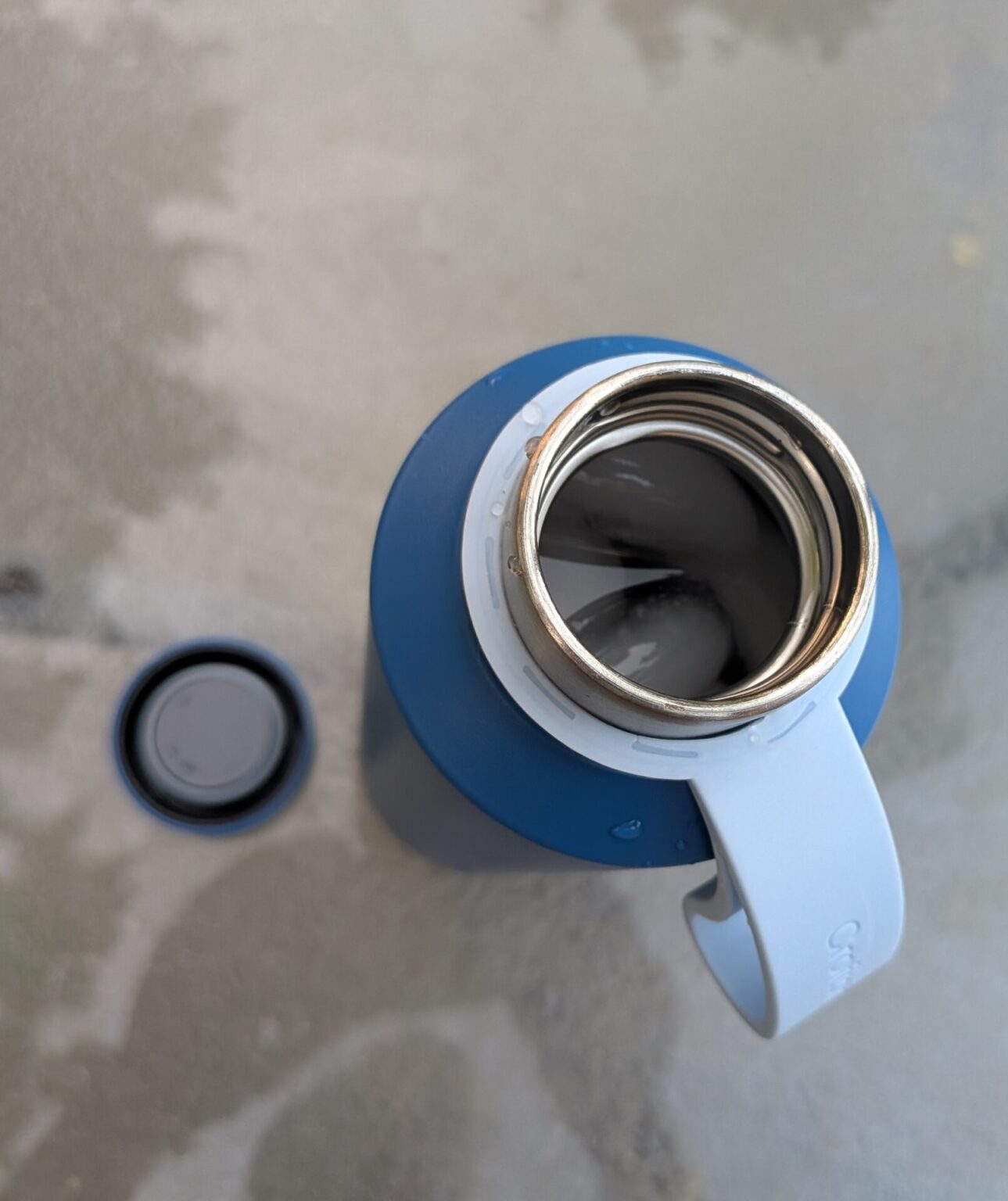 Crofton Stainless Steel Water Bottle with TPR Handle | Aldi Reviewer