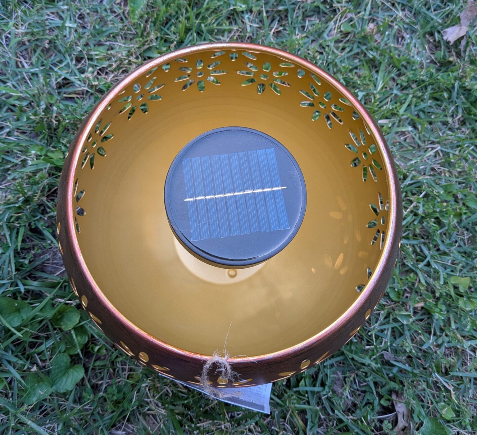Belavi Solar Fire Bowl | Aldi Reviewer
