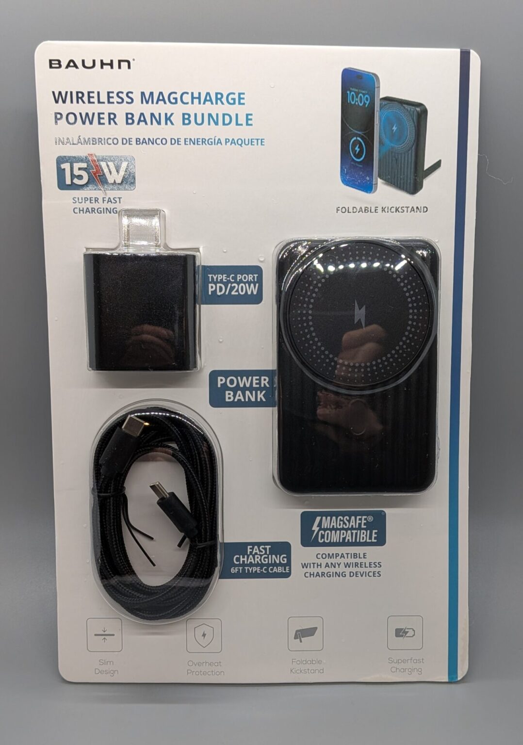 Bauhn Wireless MagCharge Power Bank Bundle | Aldi Reviewer