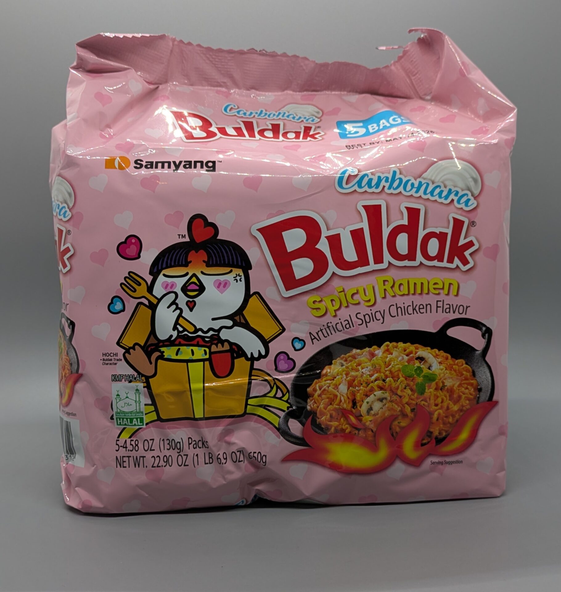 Samyang Carbonara Buldak Spicy Ramen | Aldi Reviewer