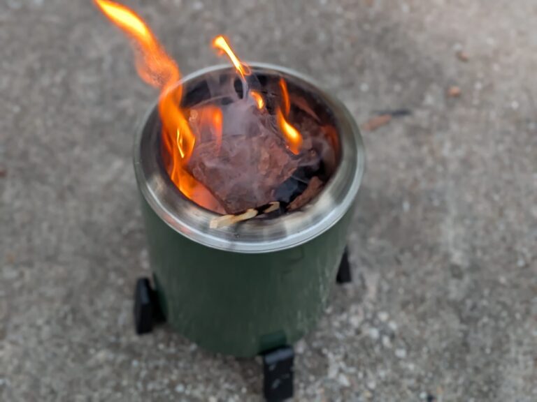 Adventuridge Tabletop Smokeless Fire Pit | Aldi Reviewer