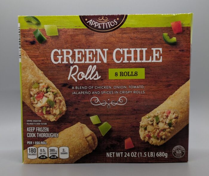 Appetitos Green Chile Rolls | Aldi Reviewer