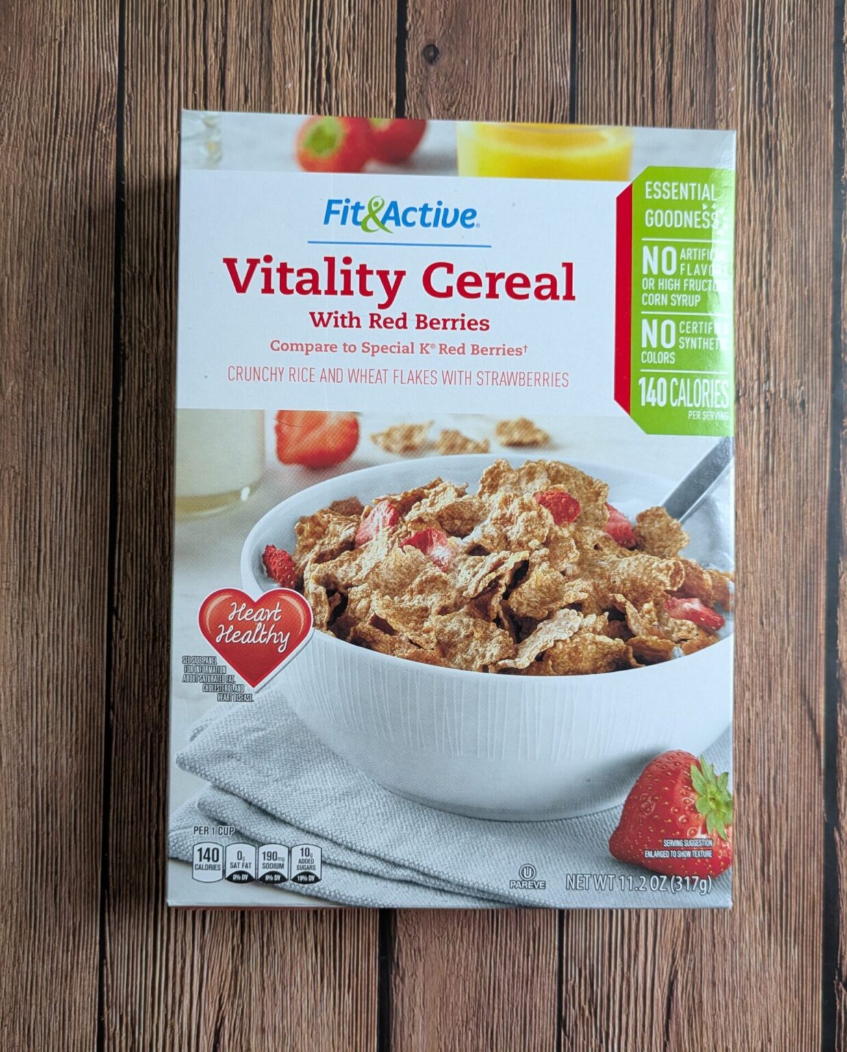 Fit & Active Vitality Cereal with Red Berries | Aldi Reviewer