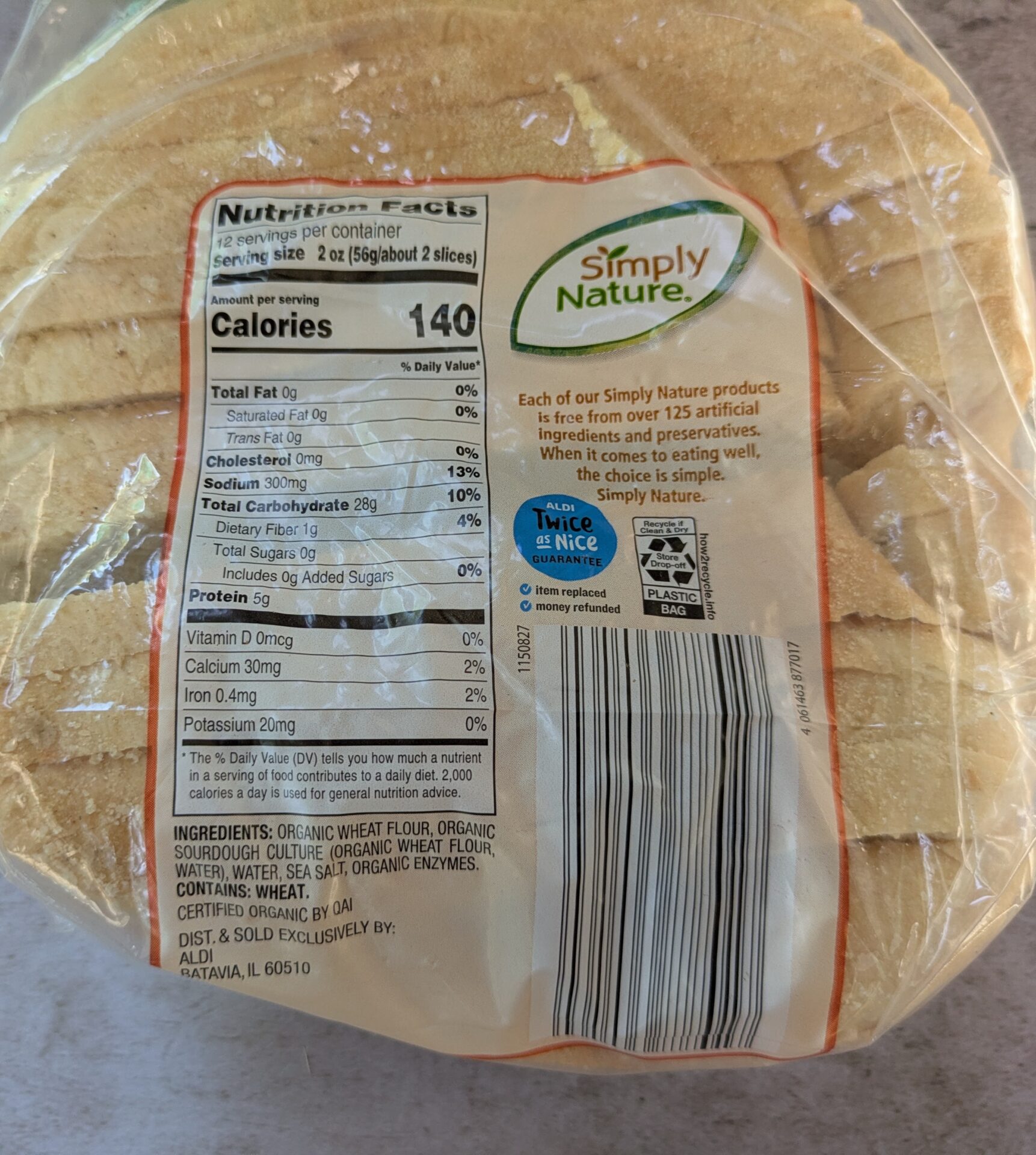 Simply Nature Rustic Italian Boule | Aldi Reviewer